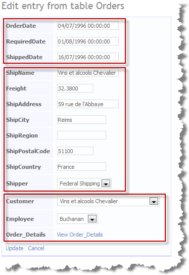 C# Bits: Grouping Fields on Details, Edit and Insert with Dynamic Data 4, VS2010 and .Net 4.0 RC1